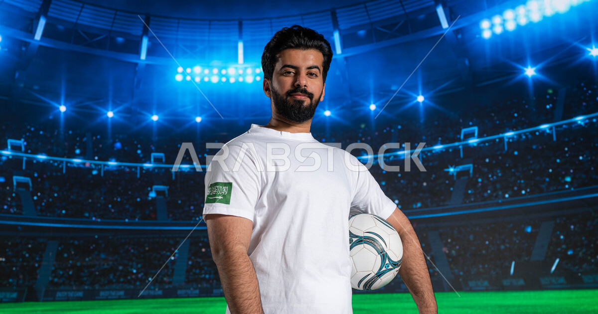 The Saudi Football Olympics, the Saudi national team, practicing a ...