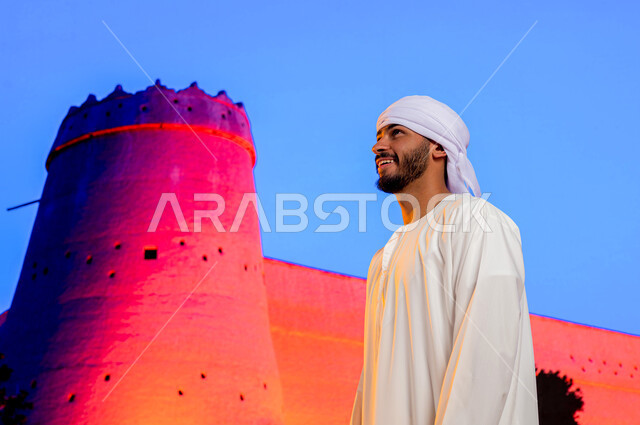 Al-Musmak heritage clay fortress, ancient historical tourist ...