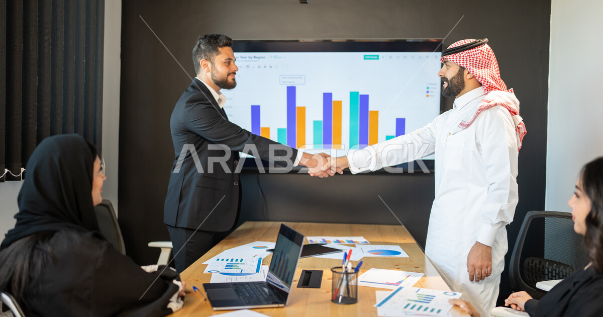 Agreement and partnership on a new business deal, holding workshops and ...