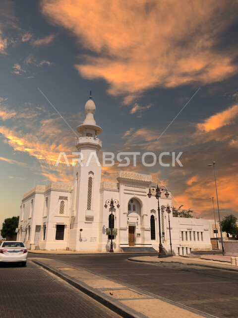 Al-Tawbah Mosque in Tabuk in the Kingdom of Saudi Arabia, sacred ...