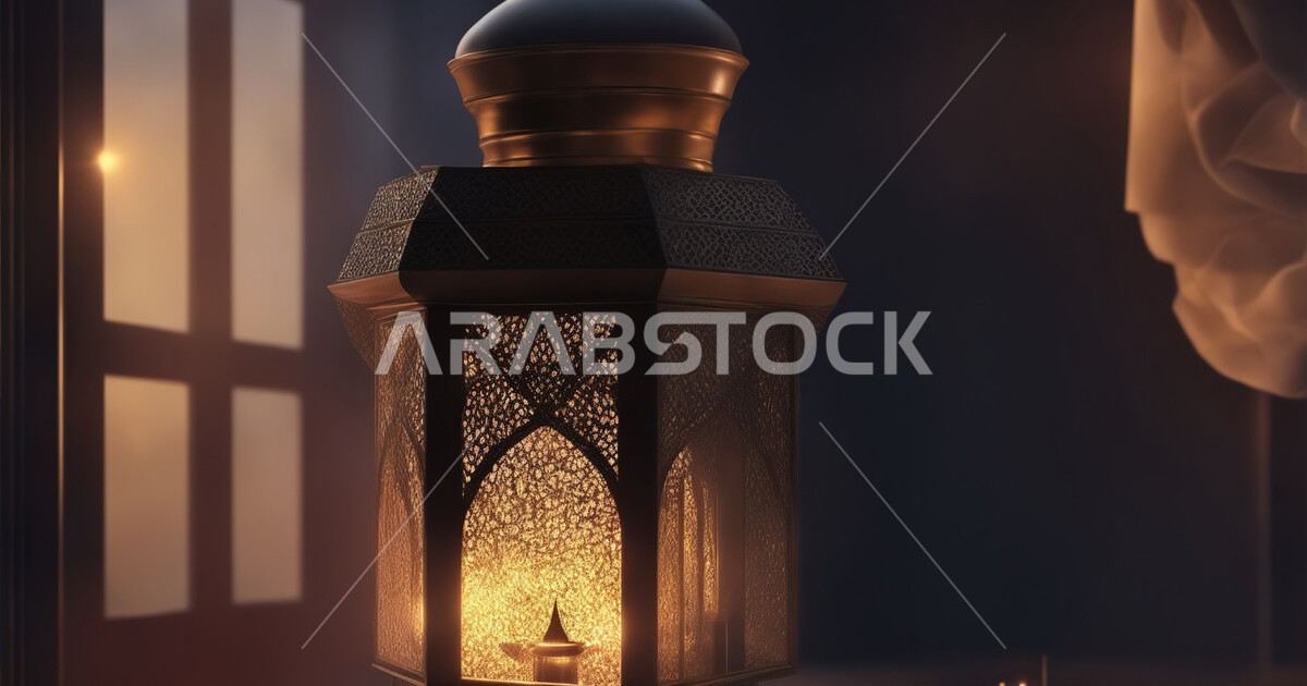 The advent of the month of goodness, lanterns and dim colored lighting ...