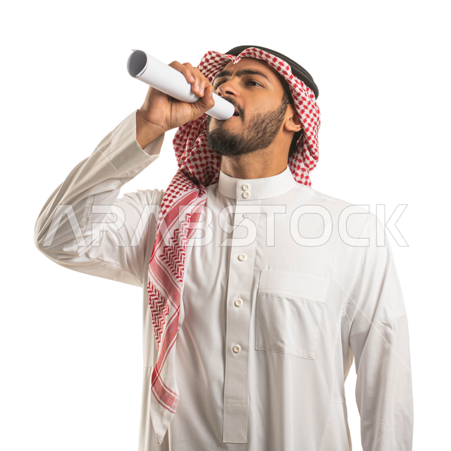 Voice training and presenting programmes, a portrait of a Saudi Gulf ...