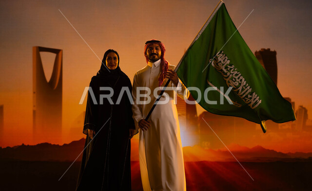 The urban development of the towers and skyscrapers of Riyadh, a ...