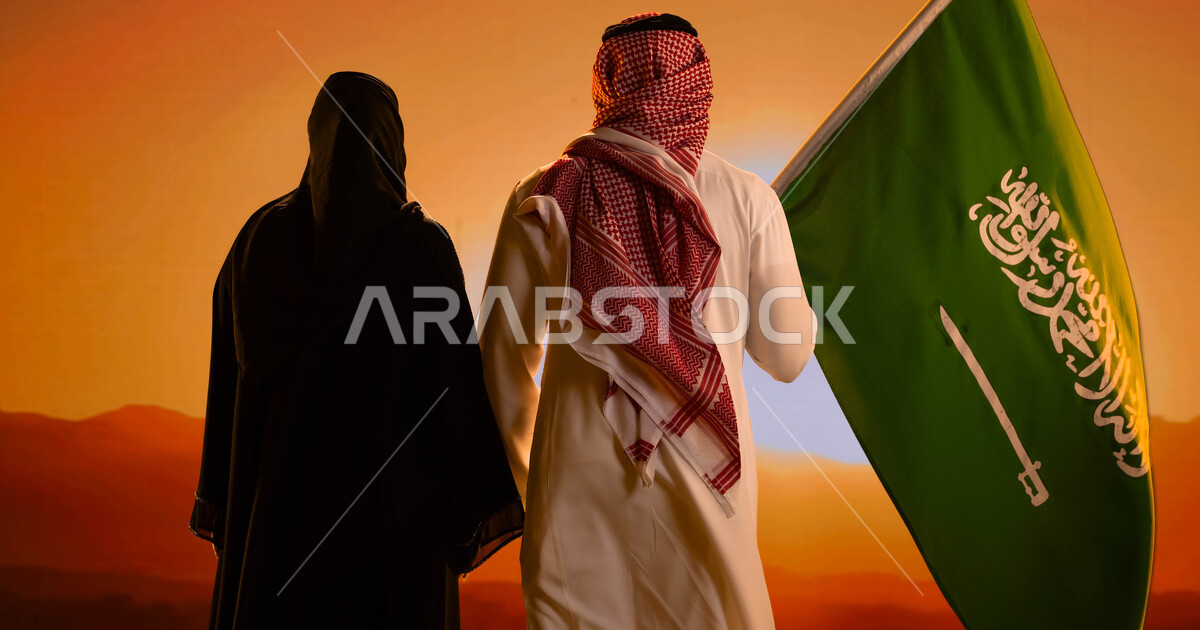 Patriotism and preserving the country’s identity, a picture from behind ...