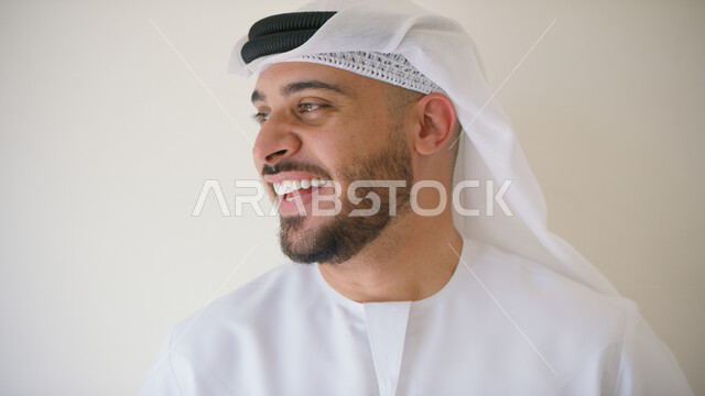 Gesture of planning for the future, thinking, contemplation, absent ...