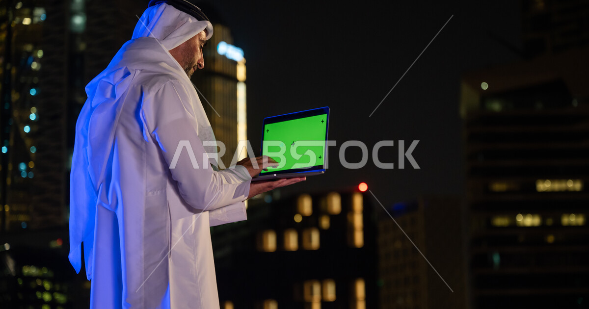 Follow-up of the latest social media news, a close-up of the back of a ...