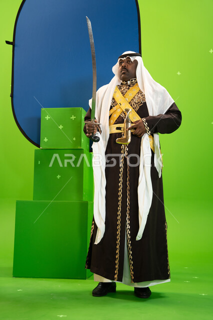 Saudi historical folklore performances, showing the legacy of the ...