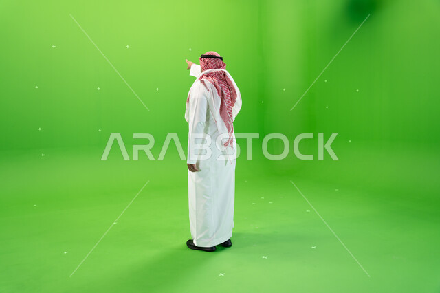 The concept of body language, movements and gestures, a portrait from ...