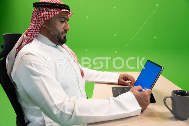 Conducting job interviews online, using modern devices and technologies ...