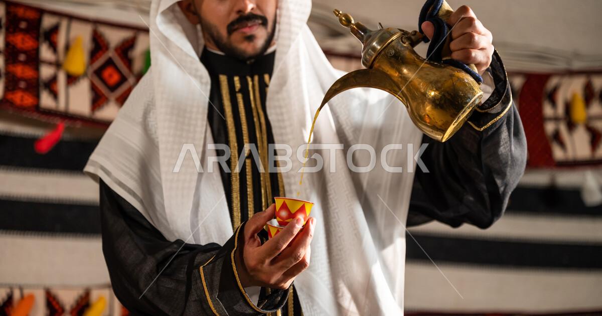 The authenticity of the traditional popular tents, the chivalry of the ...