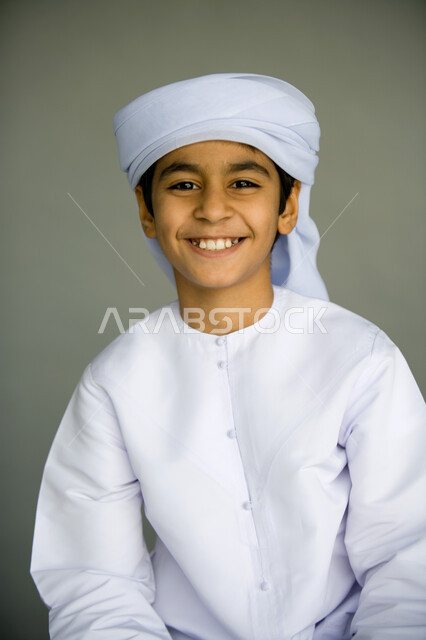 Looks full of happiness and vitality, a close-up portrait of a smiling ...
