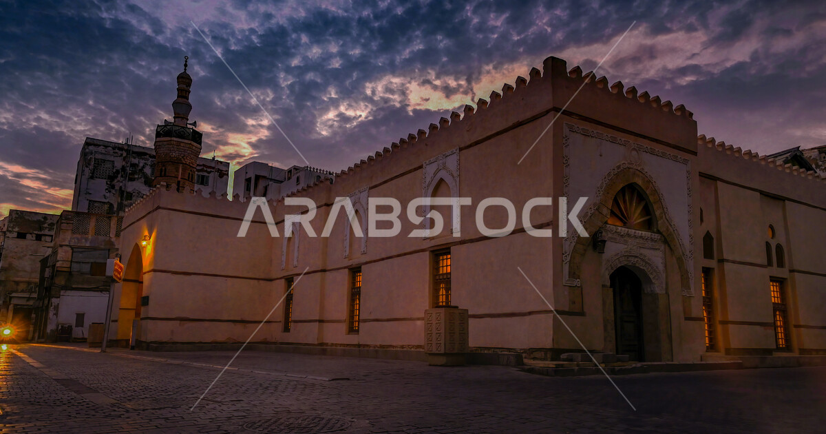 Islamic religious landmarks in the city of Jeddah in the Kingdom of ...