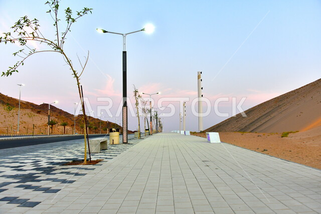 Badr Governorate overlooks a historic village in the Medina region ...