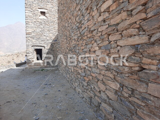 Historical archaeological heritage tourist attractions, the building ...