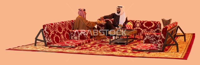 The concept of popular wild kashta, receiving guests with a smile and ...