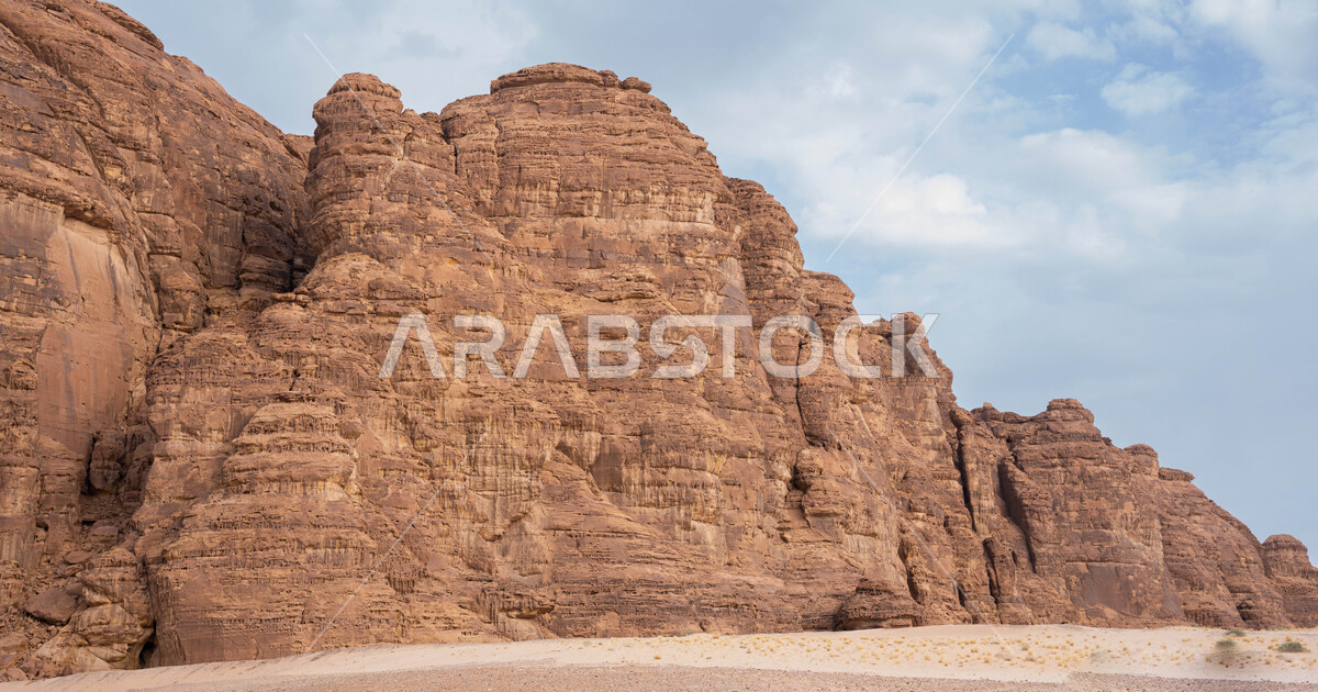 Stone formations and formations in the Kingdom of Saudi Arabia, desert ...