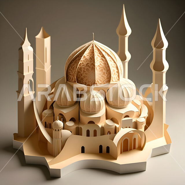 Worship and drawing closer to God Almighty, distinctive decorations and ...