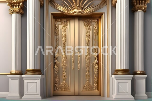 The Saudi Islamic architectural style for modern home interior designs ...