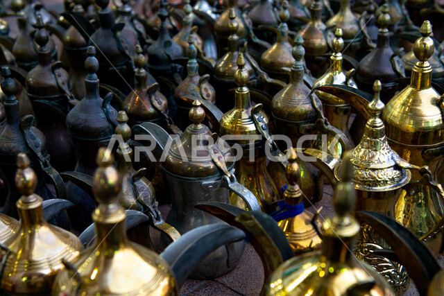 The oldest popular markets in the city of Riyadh, a tourist attraction ...