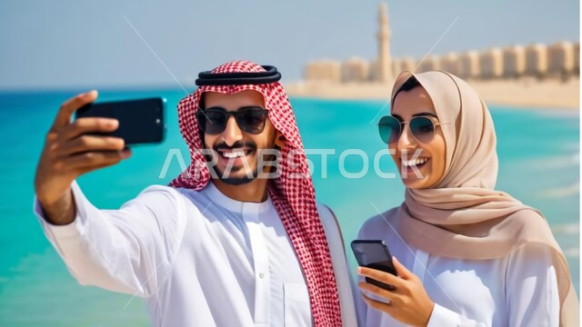Enjoying tourism during the summer vacation in the Kingdom of Saudi ...