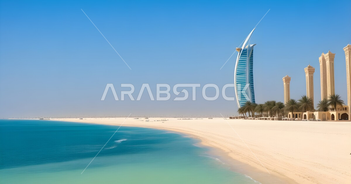 الفنون الهندسية المعمارية لمبنى برج العرب في إمارة دبي, التصميم الهندسي ...