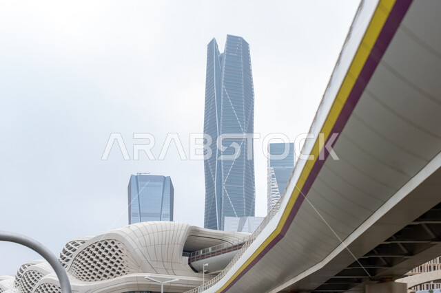 King Abdullah Financial Center (KAFD) in Riyadh, the leading companies ...