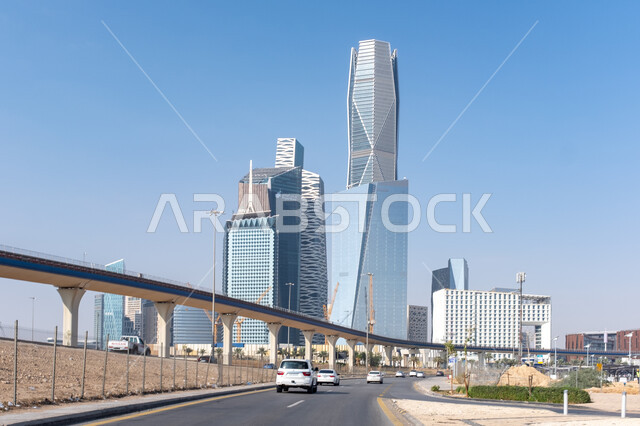 The famous places and landmarks of Riyadh, the King Abdullah Financial ...