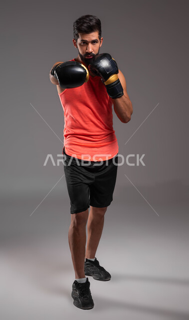 Physical activity to maintain health and physical fitness, portrait of ...