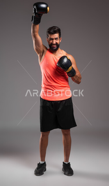 Professional wrestling and combat movements, a portrait of a Saudi ...