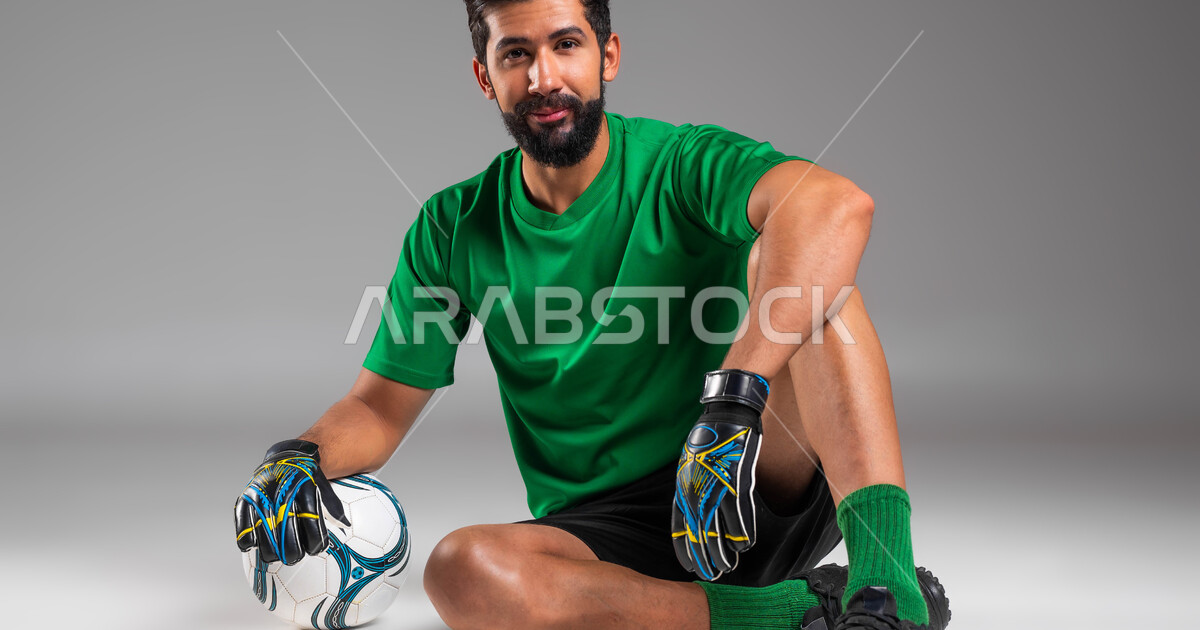 Looking at the camera with happy gestures, a close-up portrait of a ...