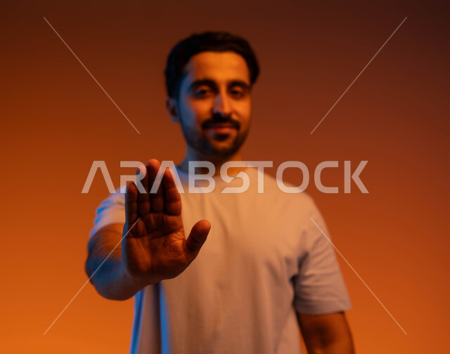 Refraining from doing a specific thing, asking not to interfere ...