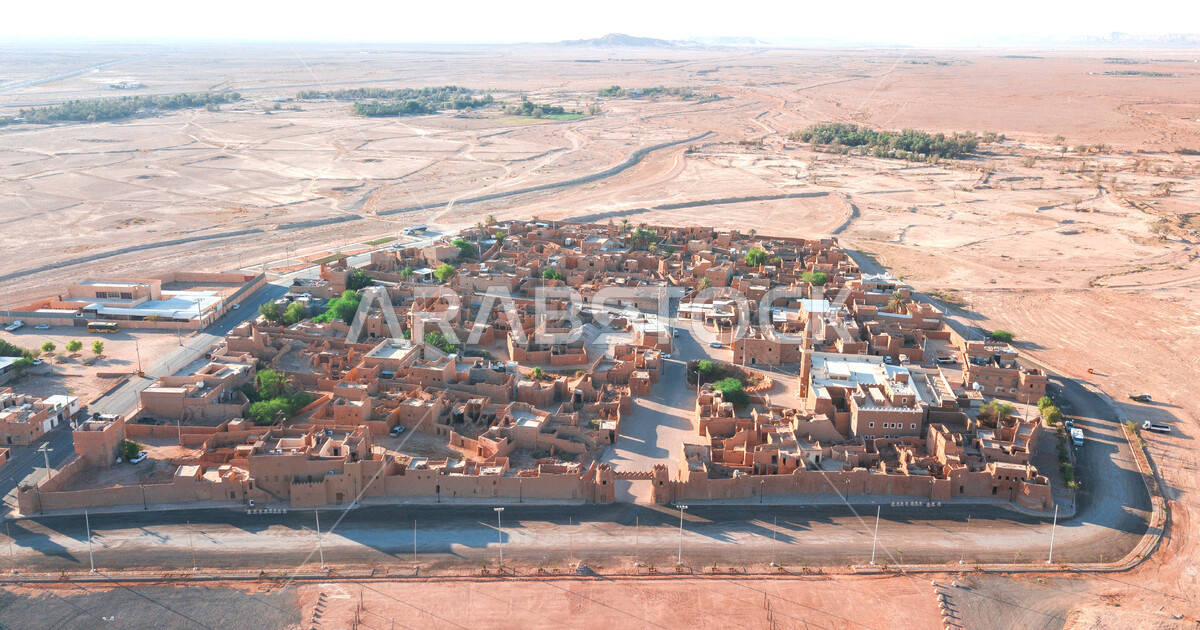 Famous archaeological tourist places, an aerial photo from above of the ...