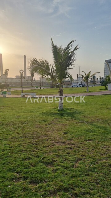 A public park in the Kingdom of Saudi Arabia, tourist parks and ...