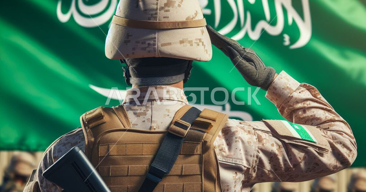 Arab soldiers and armies celebrate Saudi National Day, Founding Day ...