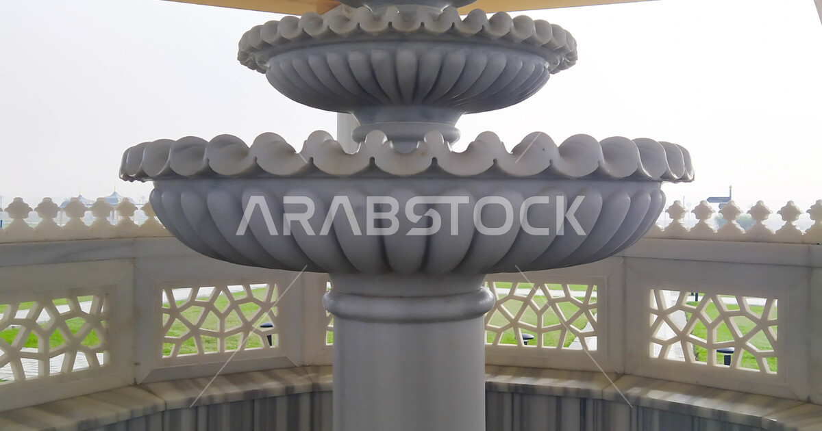 Architectural engineering art and decoration in the Arab-Islamic style ...