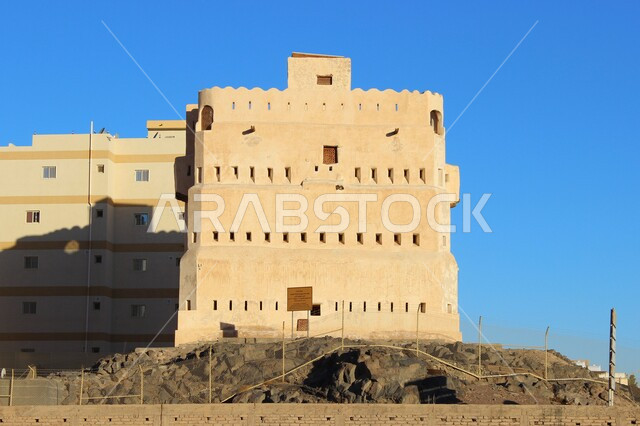 An ancient historical defensive fortress, ancient architectural ...