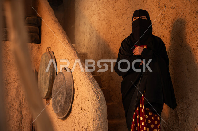 Pride and pride in Saudi identity, wearing popular costumes for ...