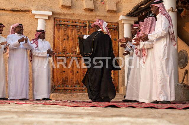 Performances of traditional folklore bands on national occasions ...
