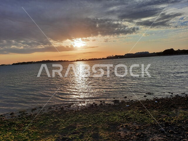 Landscapes on the Red Sea coast in the Kingdom of Saudi Arabia ...