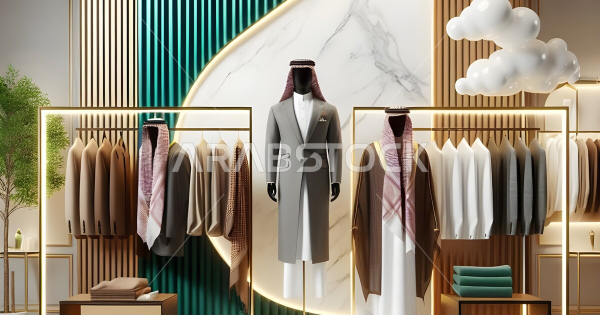 High-end markets for selling luxury fashion and traditional clothing, a ...