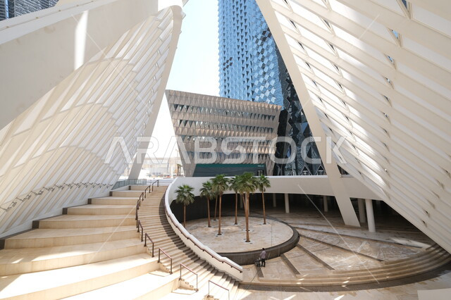 Interior designs and decorations for the King Abdullah Financial Center ...