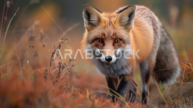 Interest in and care for animals and mammals, semi-extinct desert ...