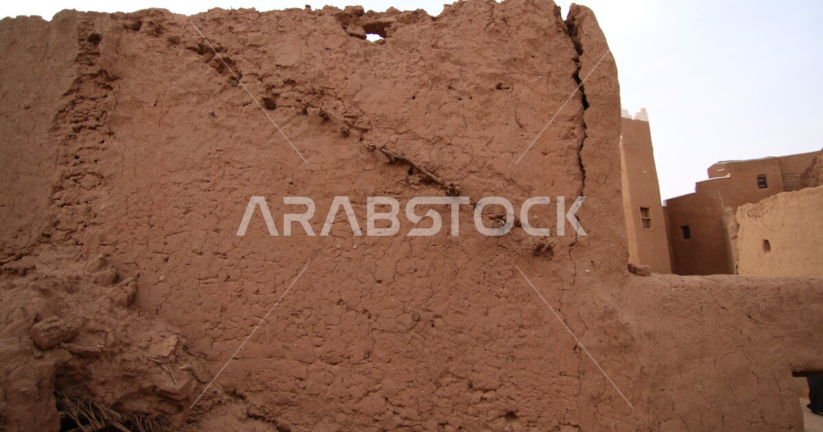 Old historical villages and houses in the Shaqra Governorate in the ...