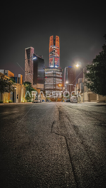 Urban growth and development in the capital in a modern style ...