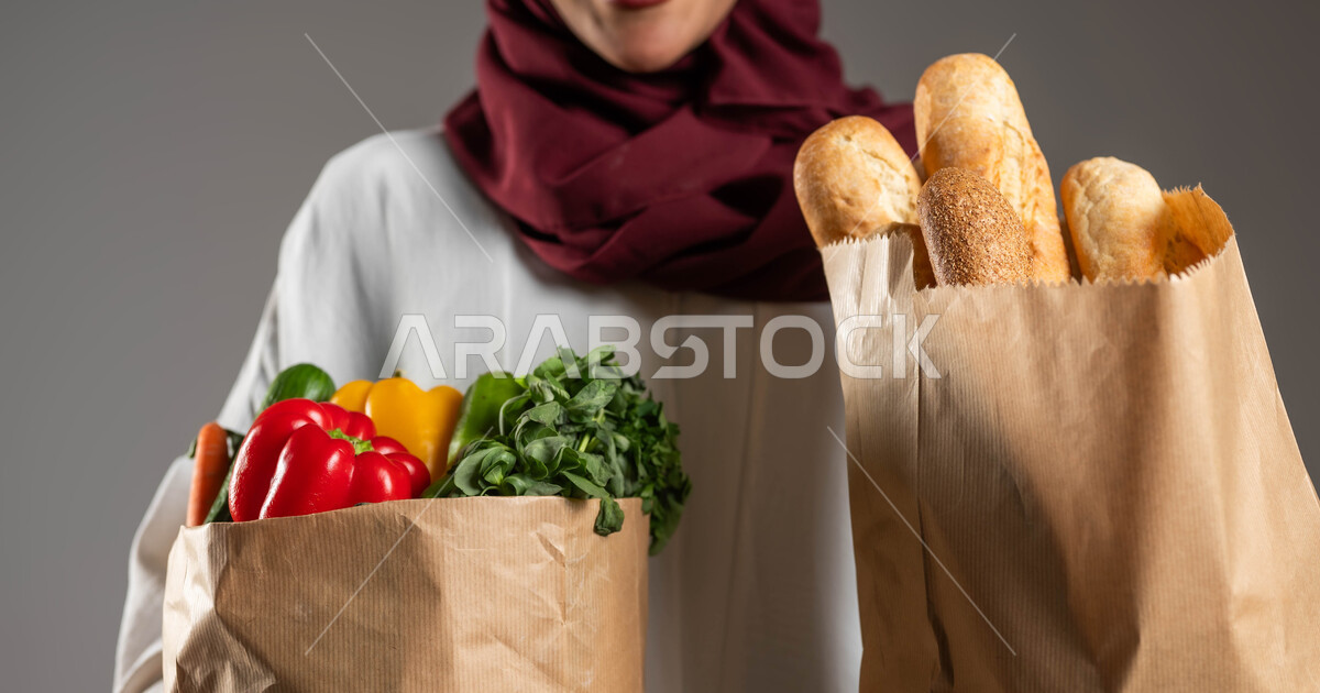 Purchasing meal ingredients and the finest types of baked goods, a ...