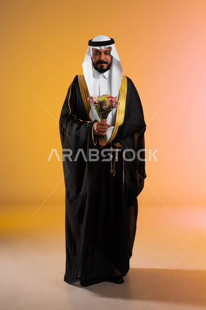 Saudi wedding ceremonies, buying flowers and roses for the bride ...