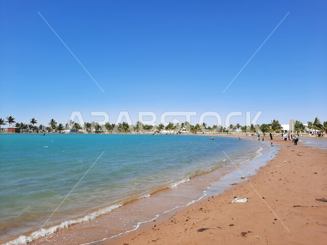 The coastal coasts and waterfront in the city of Yanbu in the Kingdom ...