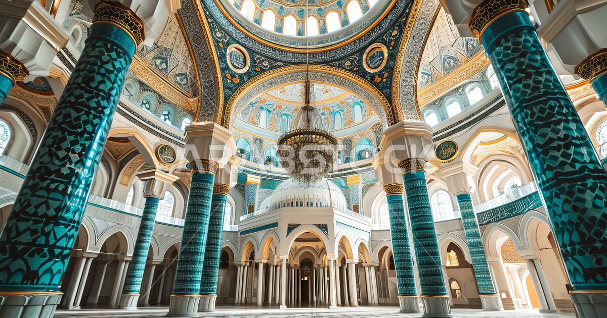 Advanced architectural engineering art for mosques, decorations and ...