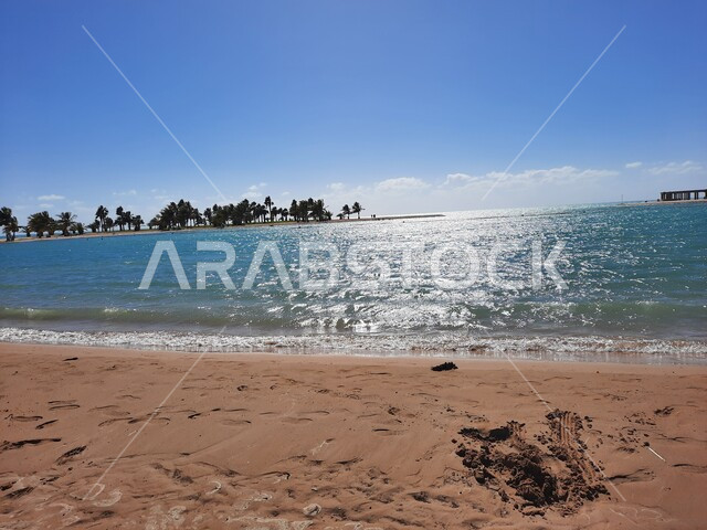 The coastal coasts and waterfront in the city of Yanbu in the Kingdom ...