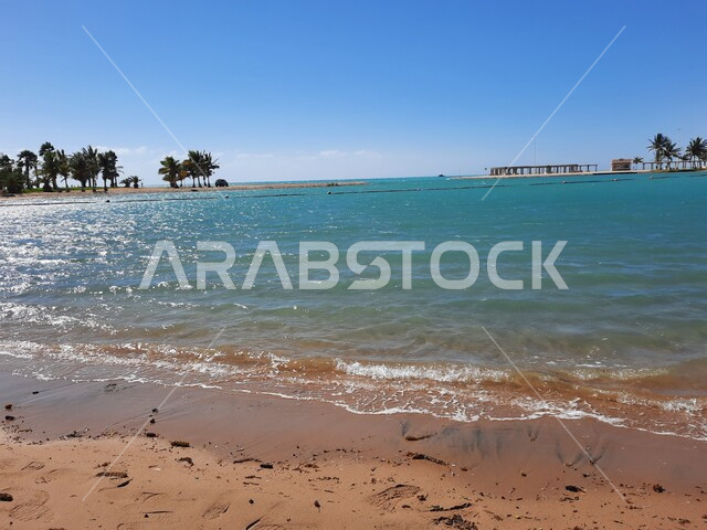 The coastal coasts and waterfront in the city of Yanbu in the Kingdom ...